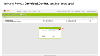 Materi 2.1 membuat project game pemula di app inventor | PDF