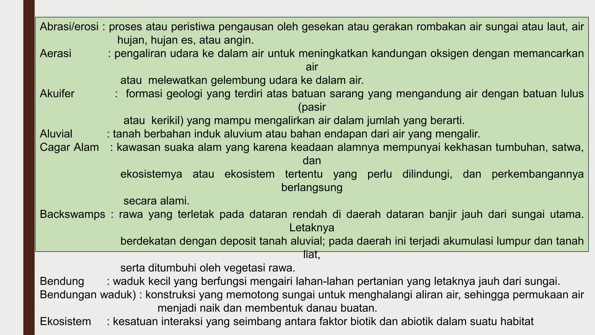 Materi penghandat lingkungan lahan basah.pptx