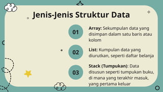 Materi 2.pptx struktur data materi kelas 7 awal | PPTX