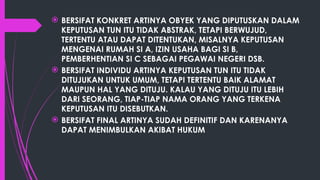 hukum acara peradilan tata usaha negara ppt | PPT