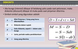 Materi 2 - Bunga Tunggal & Diskonto.pptx