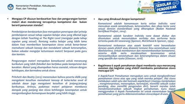 Materi 2 - Capaian Pembelajaran Dalam Kurikulum Merdeka.pptx