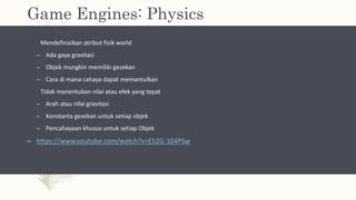 Materi 2: komponen game | PPTX
