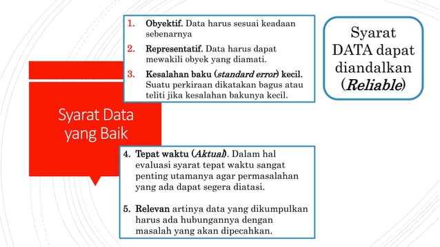 Materi 2 - Pengantar Refreshing DATA & STATISTIK | PPT