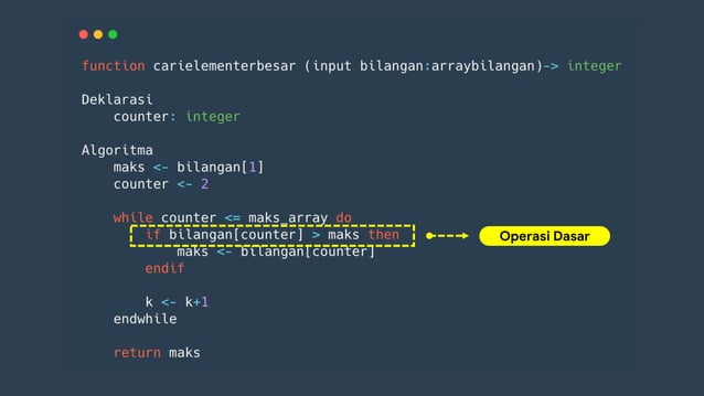 Analisis Algoritma - Pengantar Kompleksitas Algoritma | PDF