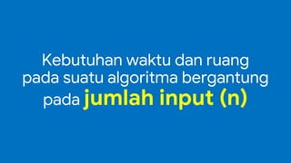 Analisis Algoritma - Pengantar Kompleksitas Algoritma | PDF