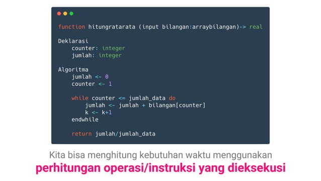 Analisis Algoritma - Pengantar Kompleksitas Algoritma | PDF