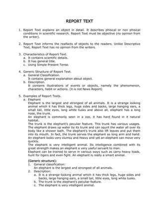 Materi 2 report text | PDF