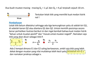 Hukum Coulomb - Soal2 - Materi 2 - Fisika Listrik dan Magnet | PPTX