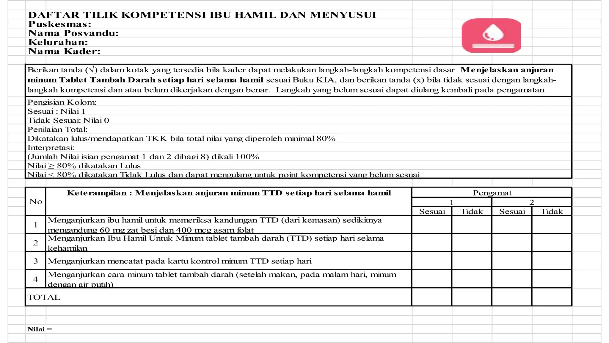 Materi Sosialisasi Kompetensi Kader Kesehatan di Puskesmas materi 25 ...