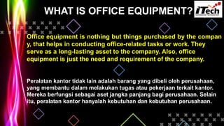 Materi 2 describing office equipment | PDF