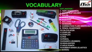 Materi 2 describing office equipment | PDF | Desktop Publishing ...