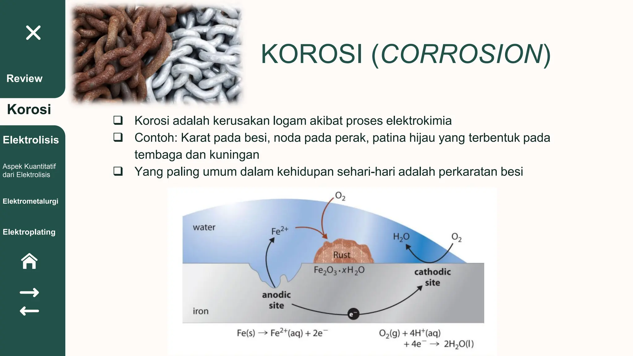 Materi 2 Elektrolisis 2023. Kimia organik | PDF