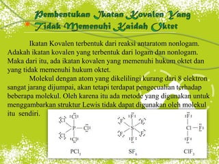 Ikatan kovalen | PPTX