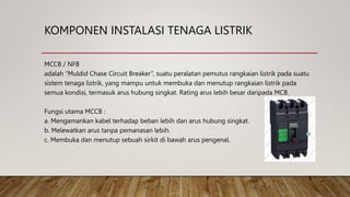 Materi 2_Komponen Instalasi Tenaga Listrik 1 Phasa.pptx