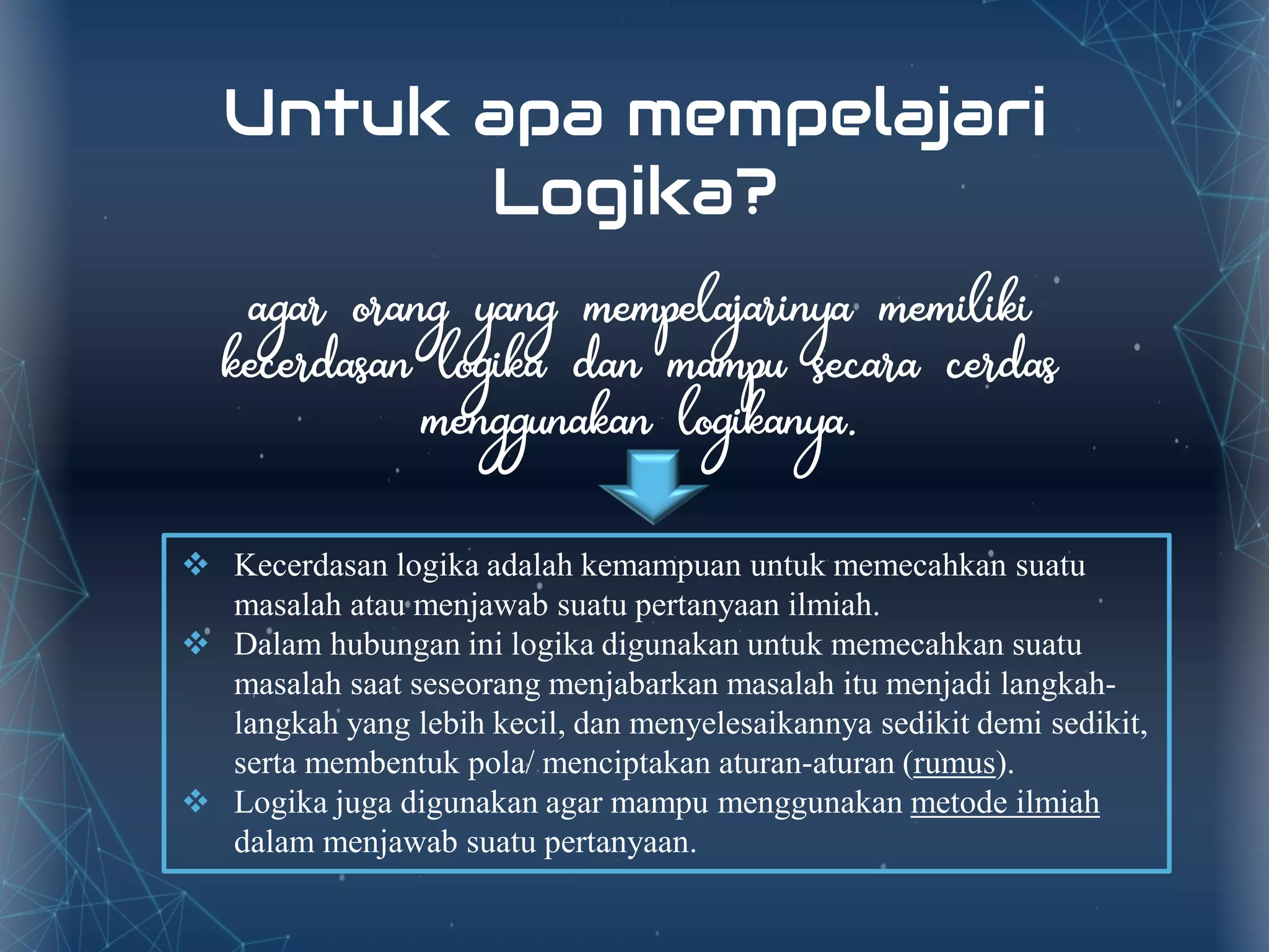 Materi 2 Memahami Dasar-dasar Logika | PDF