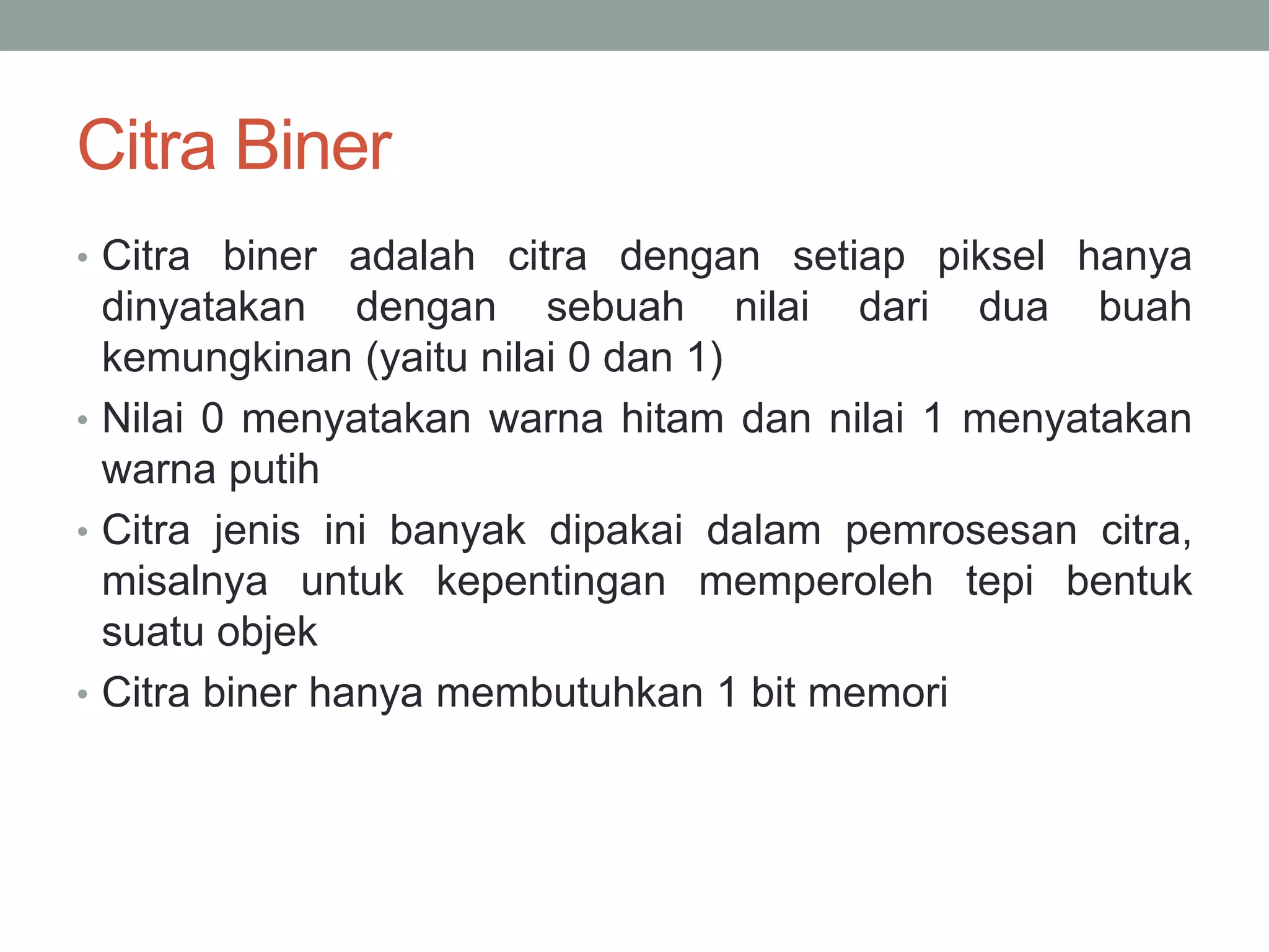 Materi 2 mengenal jenis citra | PDF