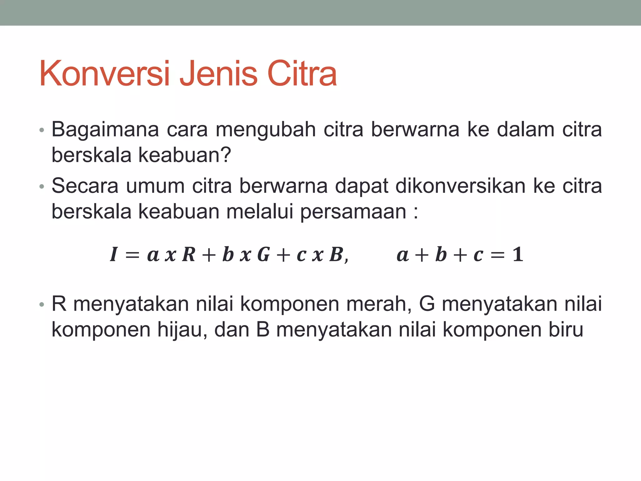 Materi 2 mengenal jenis citra | PDF