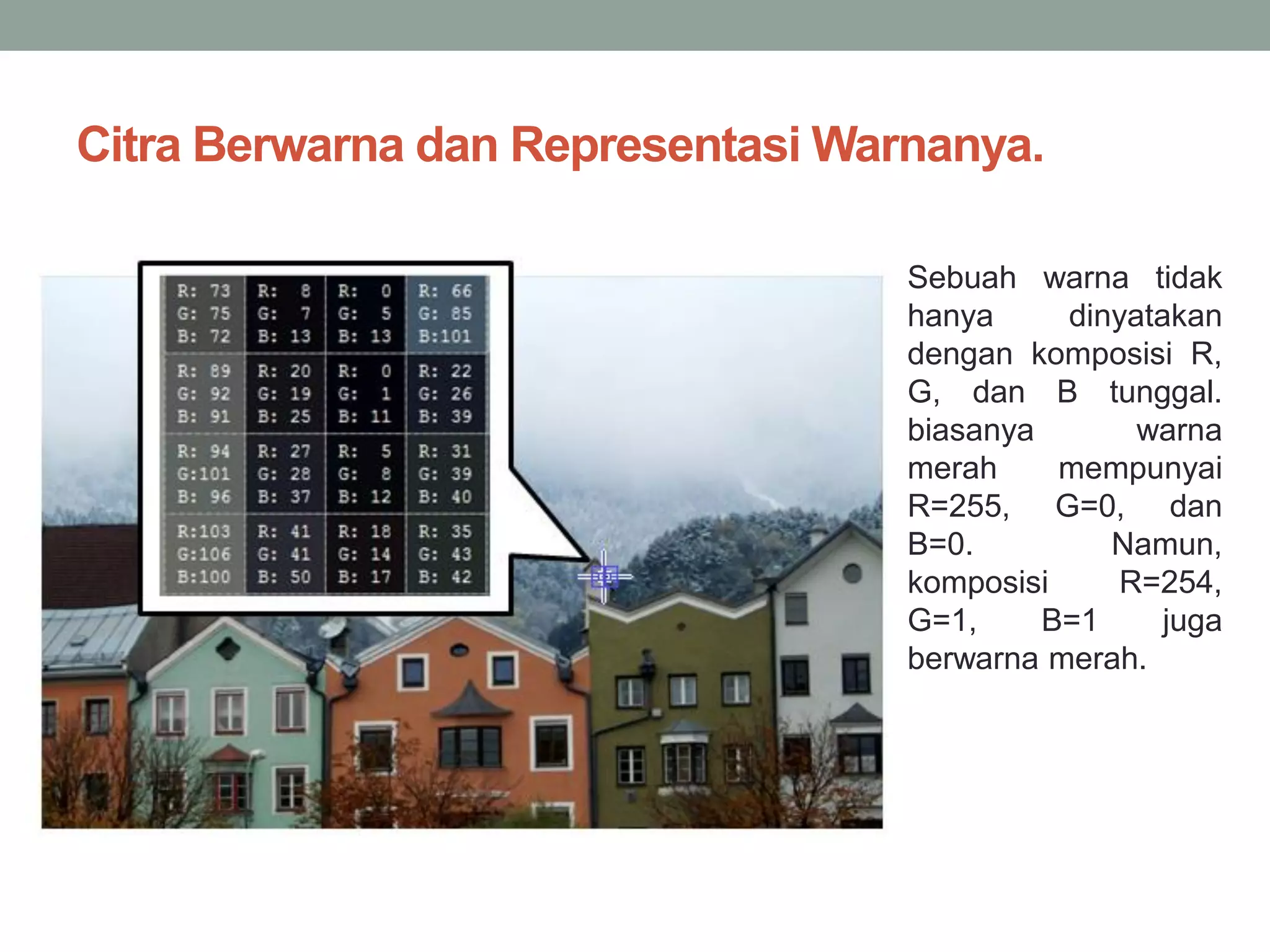 Materi 2 mengenal jenis citra | PDF