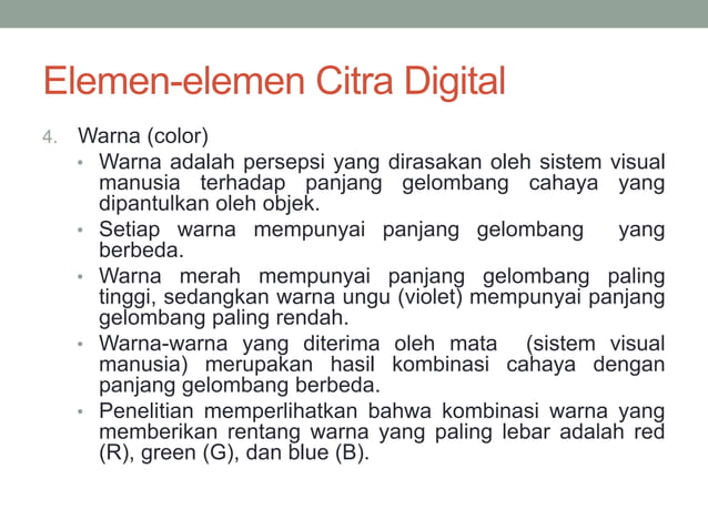 Materi 2 mengenal jenis citra | PDF