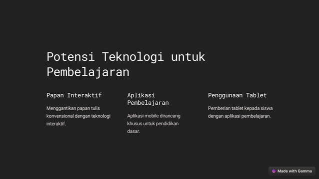 Peran "teknologi dalam pendidikan dasar" | PDF