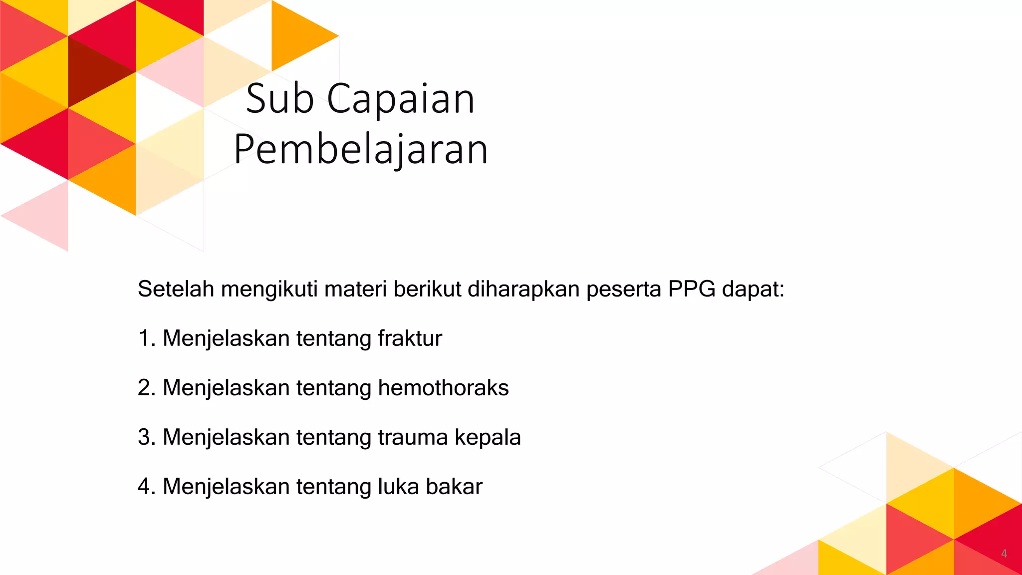 Materi 2 ppt m4 kb3 KEGAWATDARURATAN TRAUMA | PPTX