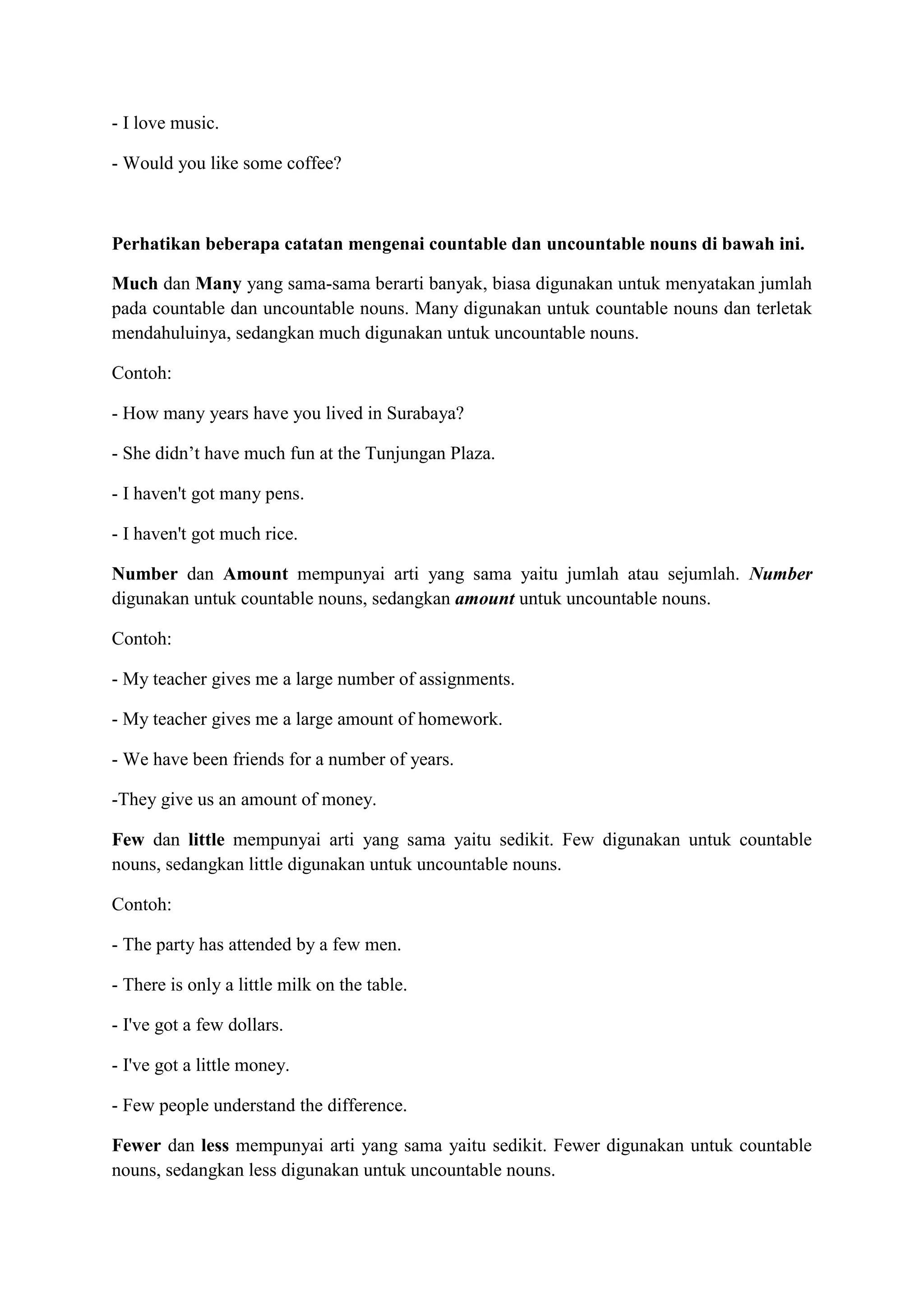 Materi 2 singular and plural nouns | PDF