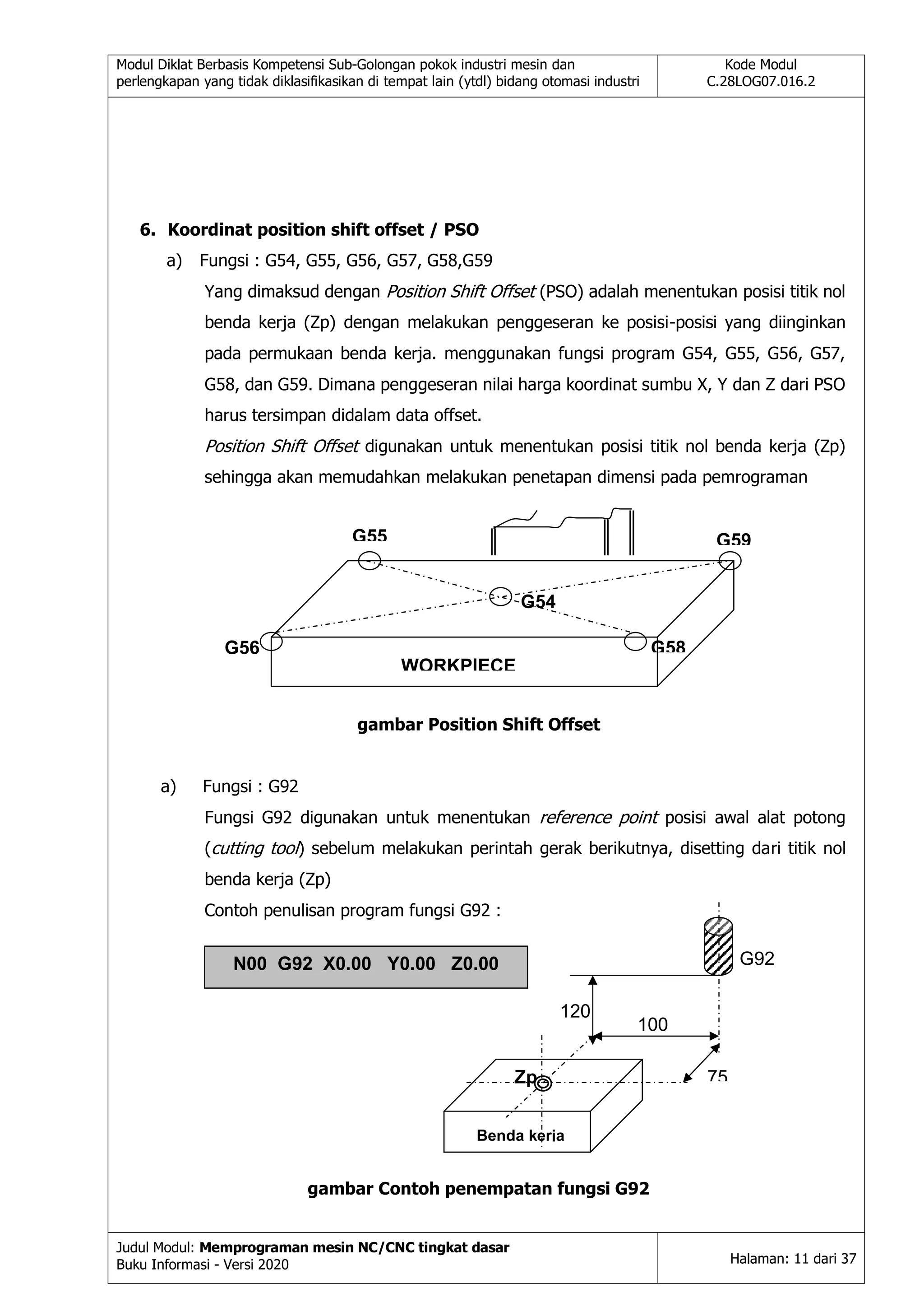 Materi 3 Koordinat position shift offset / PSO | PDF