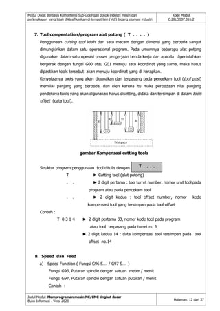 Materi 3 Koordinat position shift offset / PSO | PDF