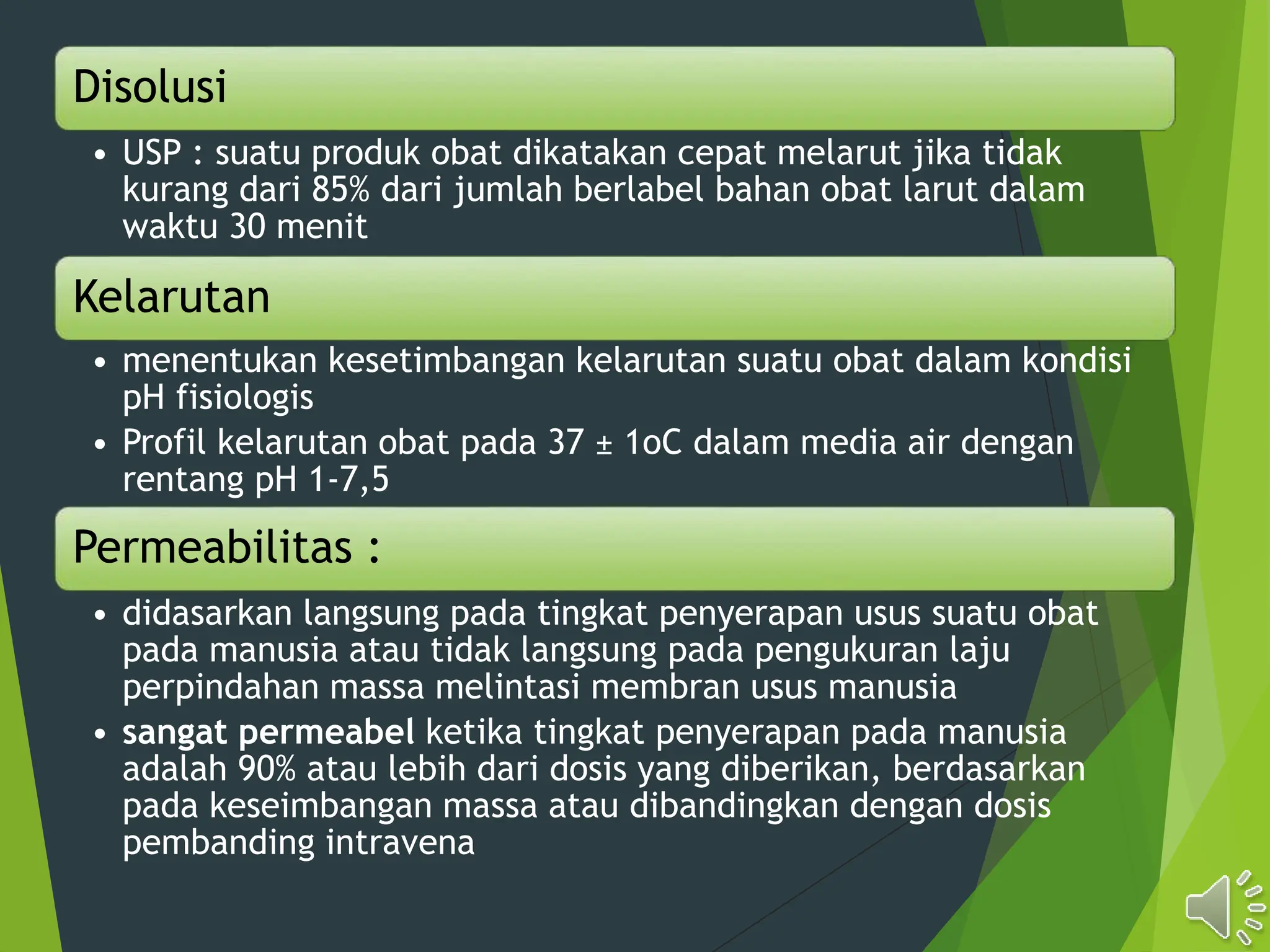 MATERI 3. Sistem Klasifikasi Biofarmasetika (BCS).ppt