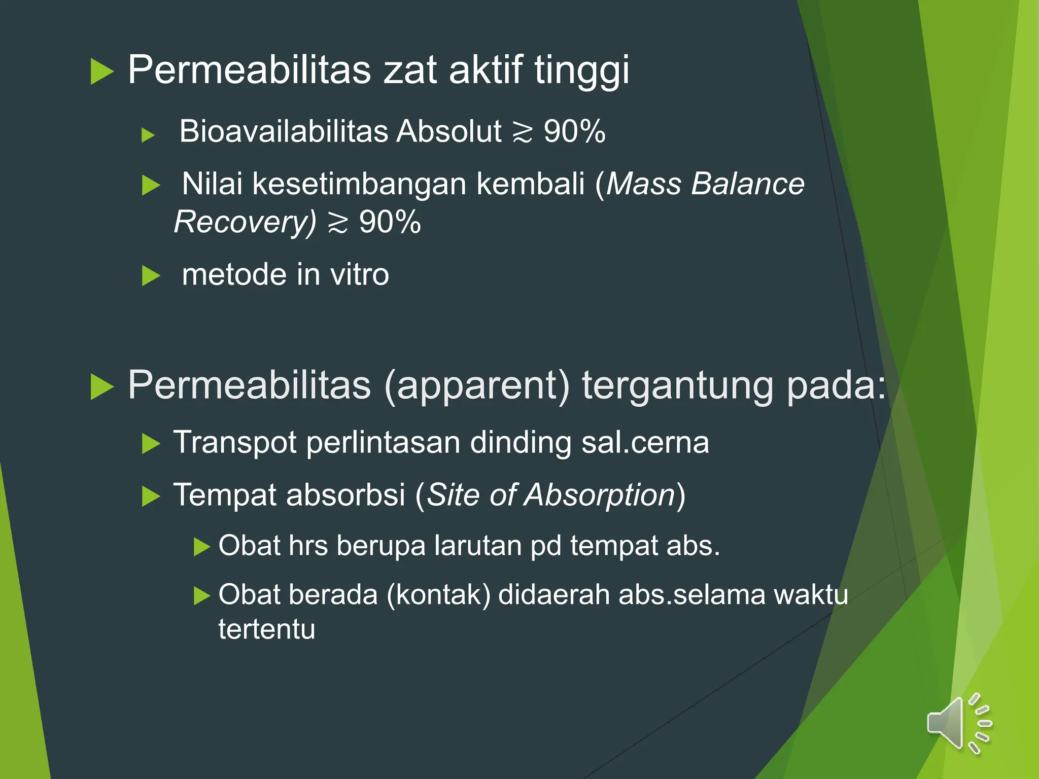 MATERI 3. Sistem Klasifikasi Biofarmasetika (BCS).ppt