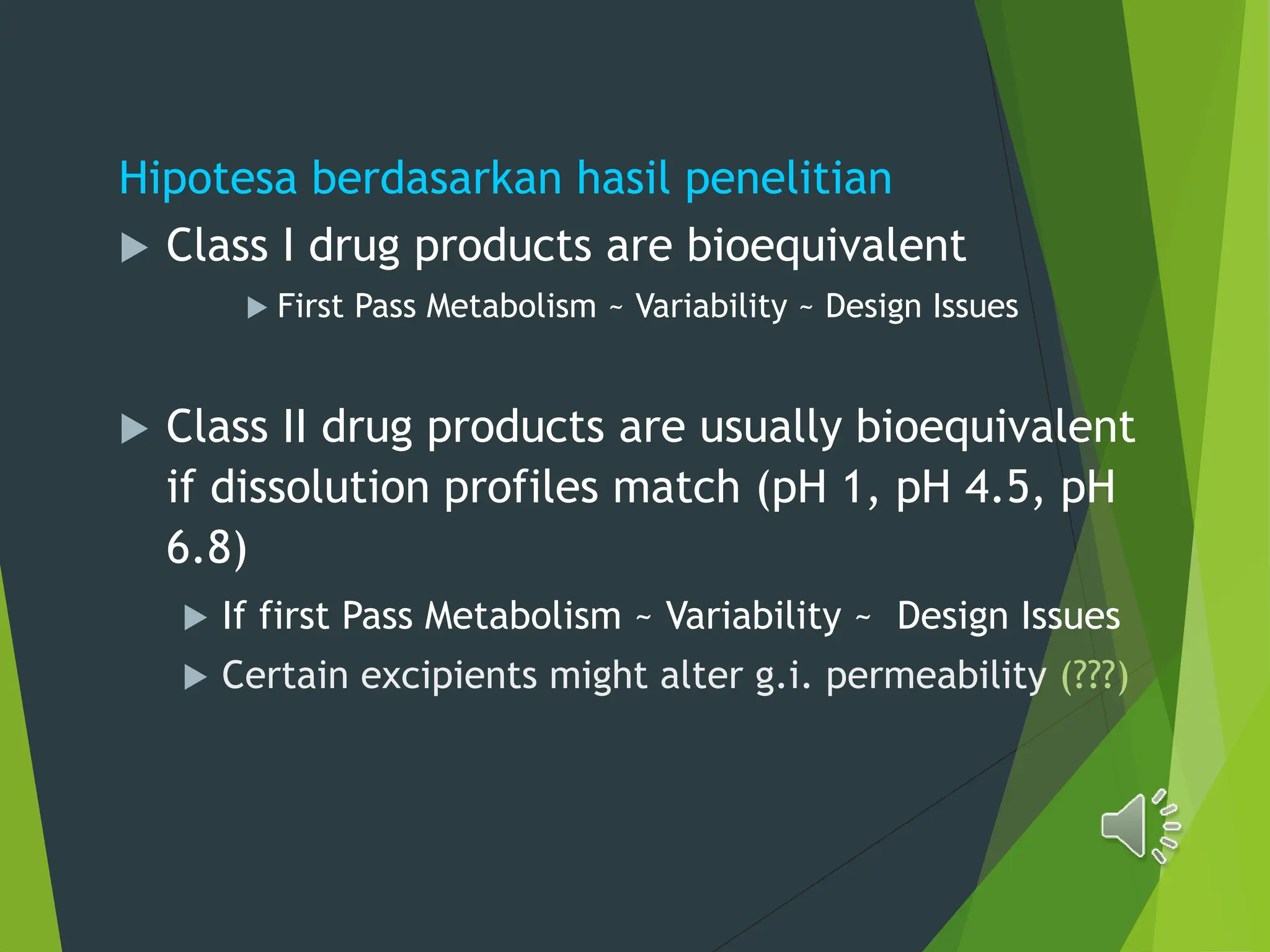 MATERI 3. Sistem Klasifikasi Biofarmasetika (BCS).ppt