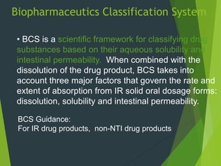 MATERI 3. Sistem Klasifikasi Biofarmasetika (BCS).ppt