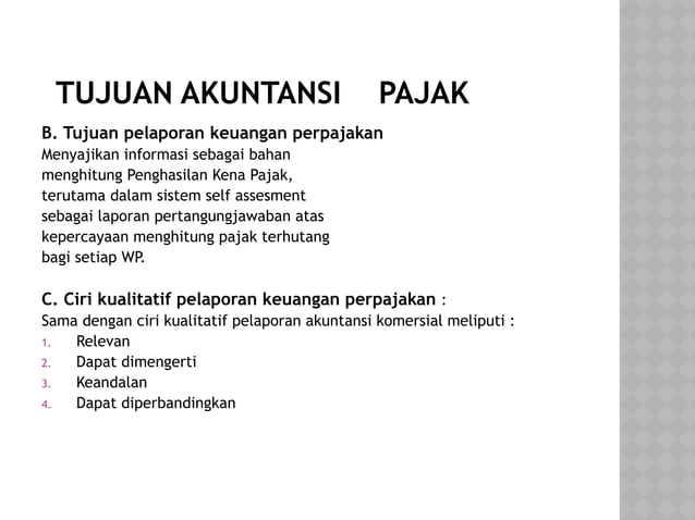 prinsip dasar akuntansi perpajakan,pph 21 | PPTX