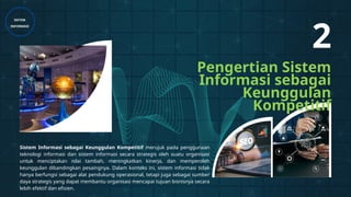 Materi 3. Sistem Informasi Sebagai Keunggulan Kompetitif | PPT