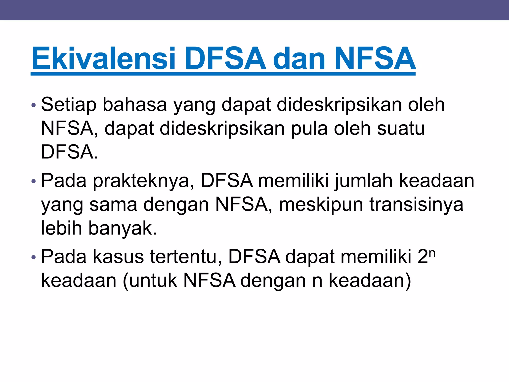 Materi 3 Finite State Automata Ppt