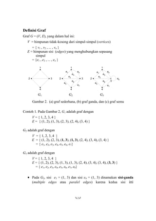 Matematika Diskrit graf | PDF