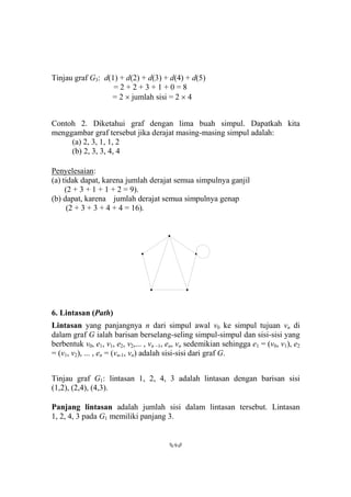 Matematika Diskrit graf | PDF