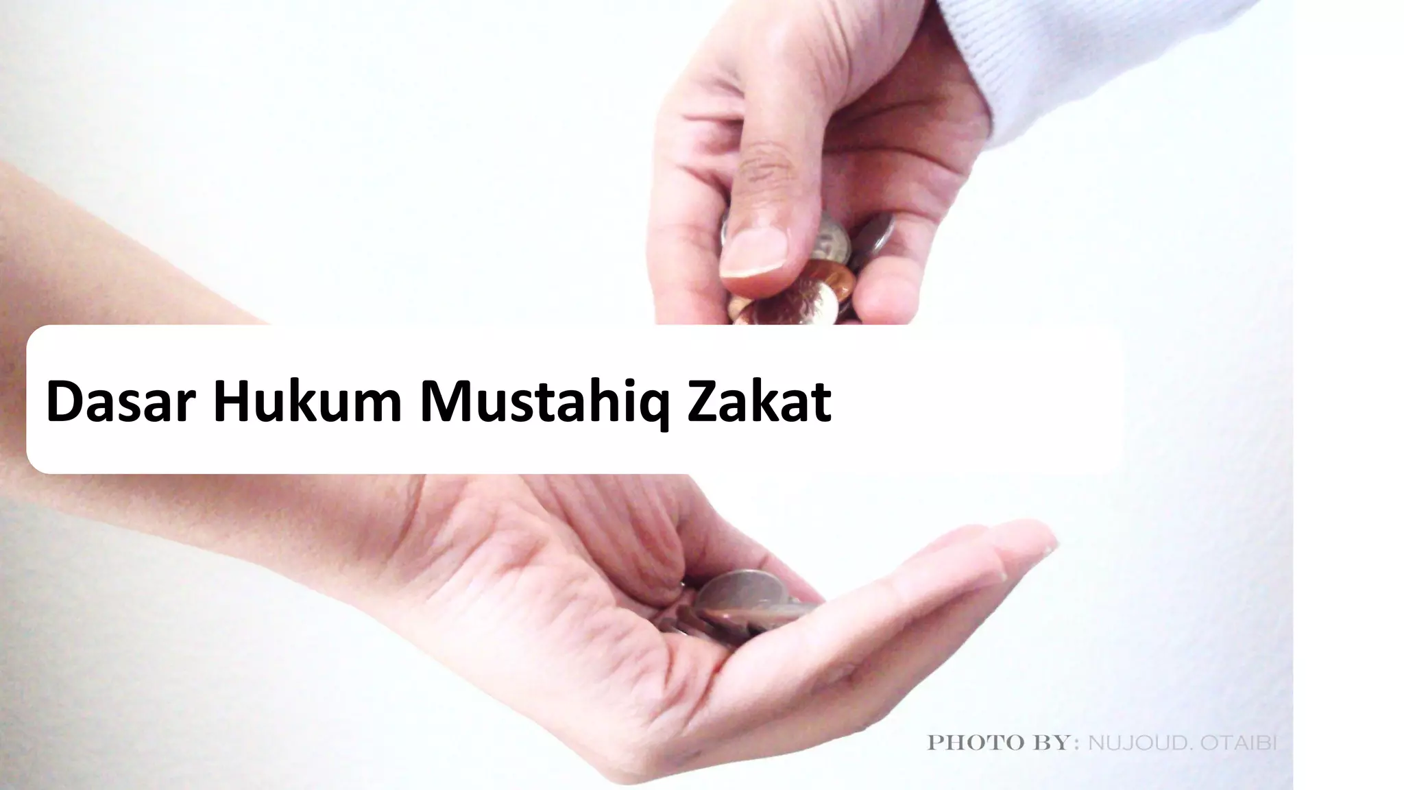 FIQH ZAKAT Materi 3 : Mustahiq zakat | PDF