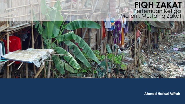 FIQH ZAKAT Materi 3 : Mustahiq zakat | PDF