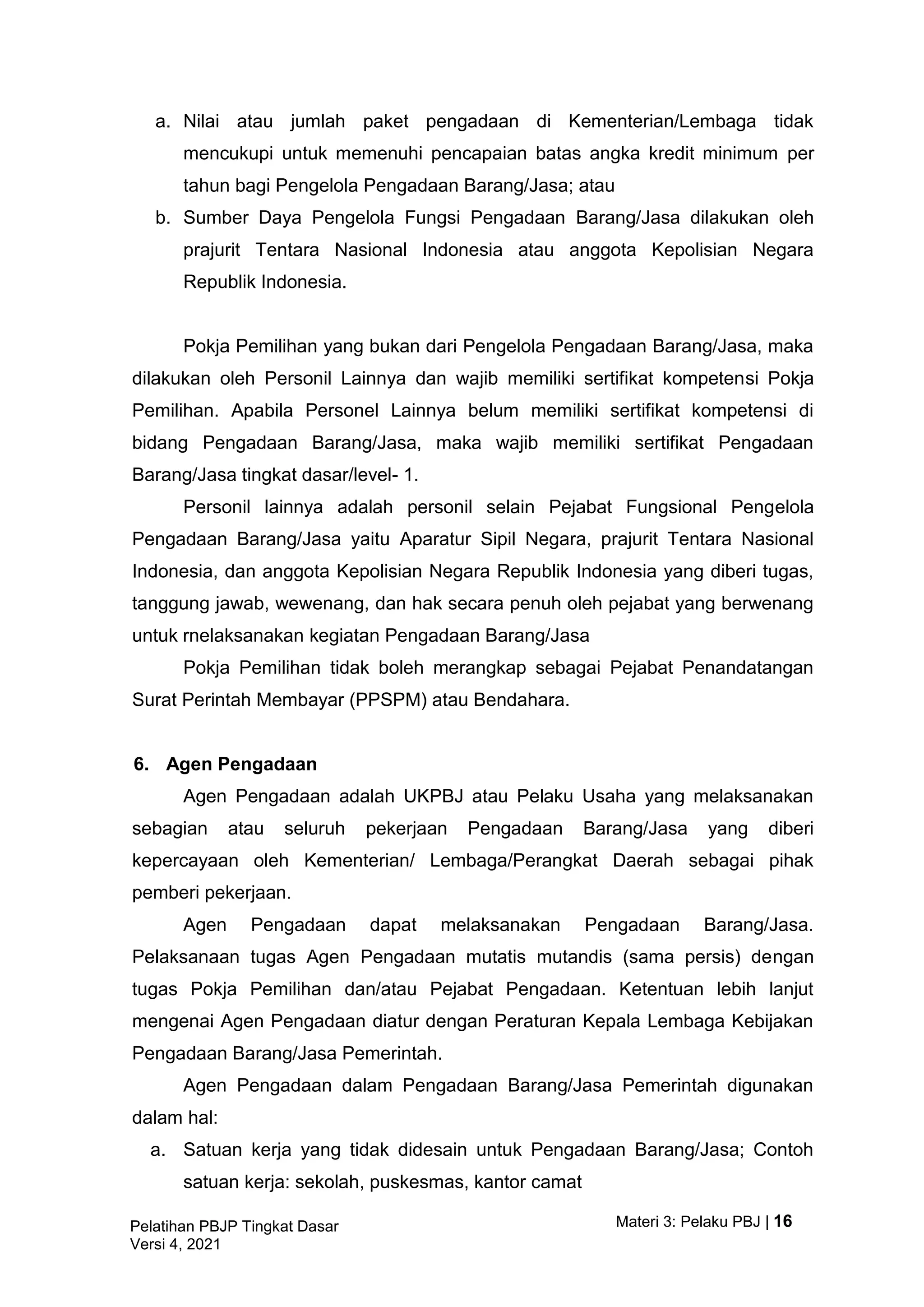 Materi 3 pelaku pbj- versi 4 | PDF
