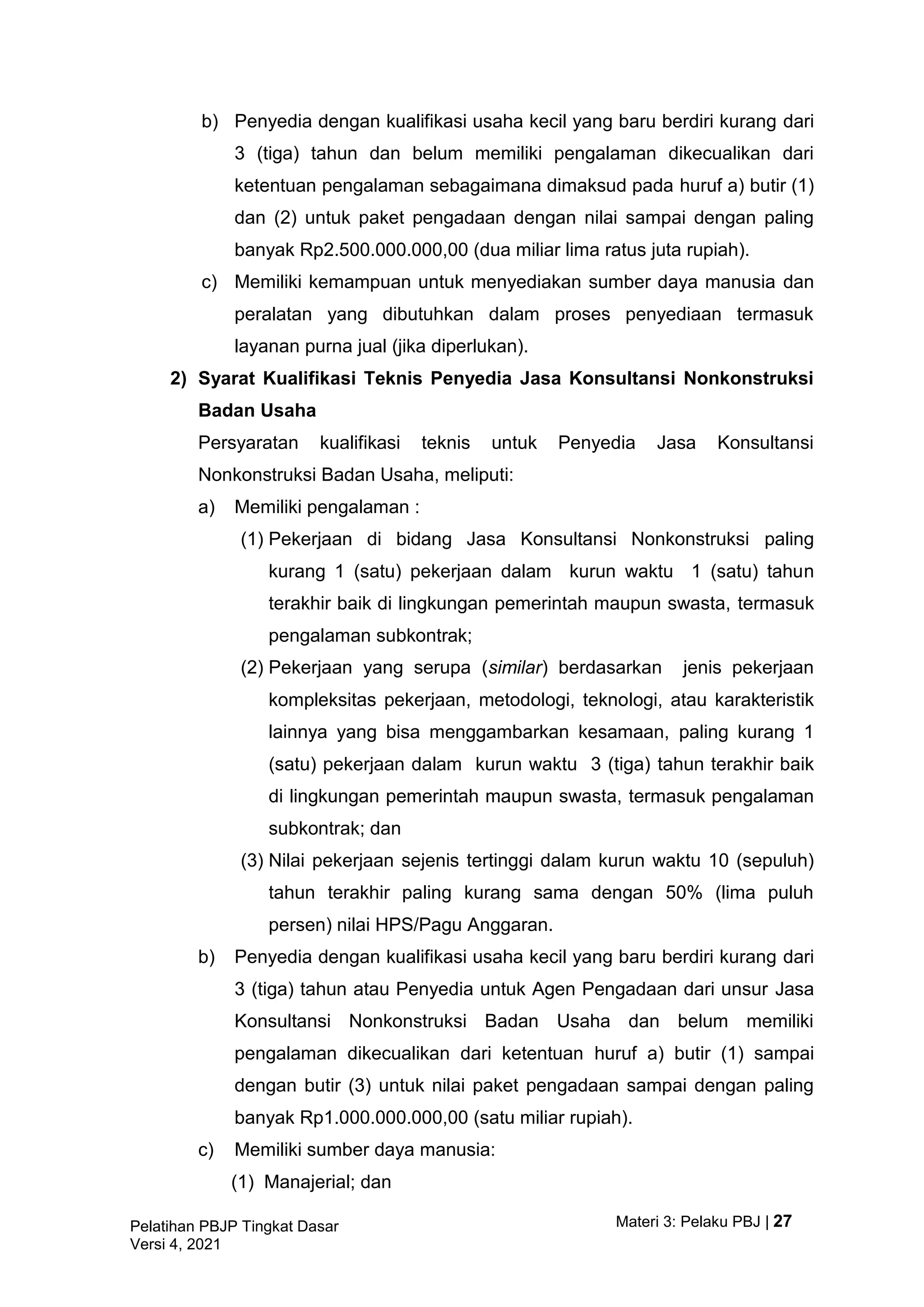 Materi 3 pelaku pbj- versi 4 | PDF