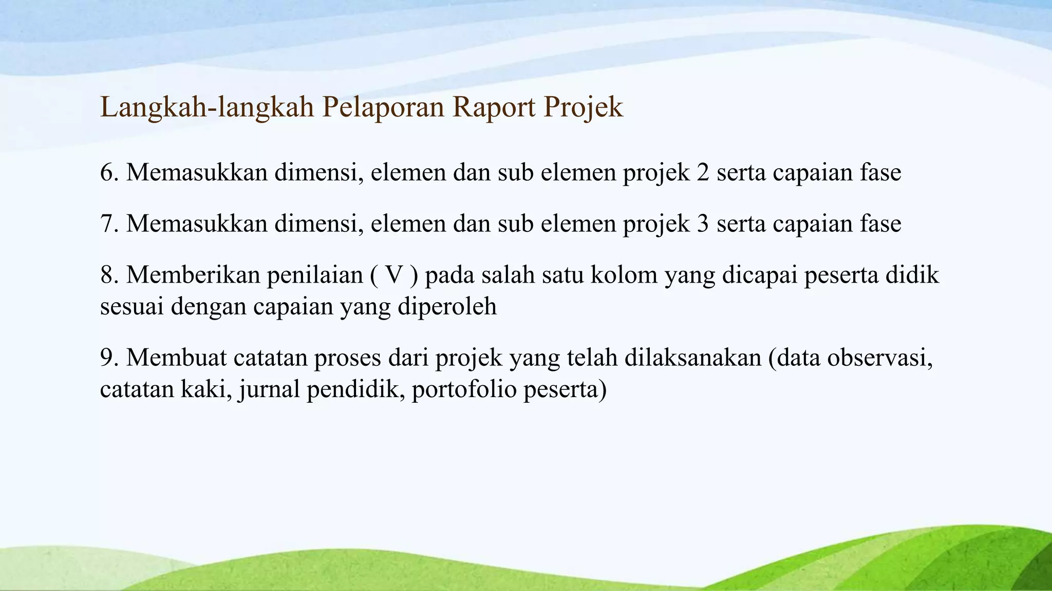 Materi 3 - Rapor Proyek Kurikulum Merdeka.pptx