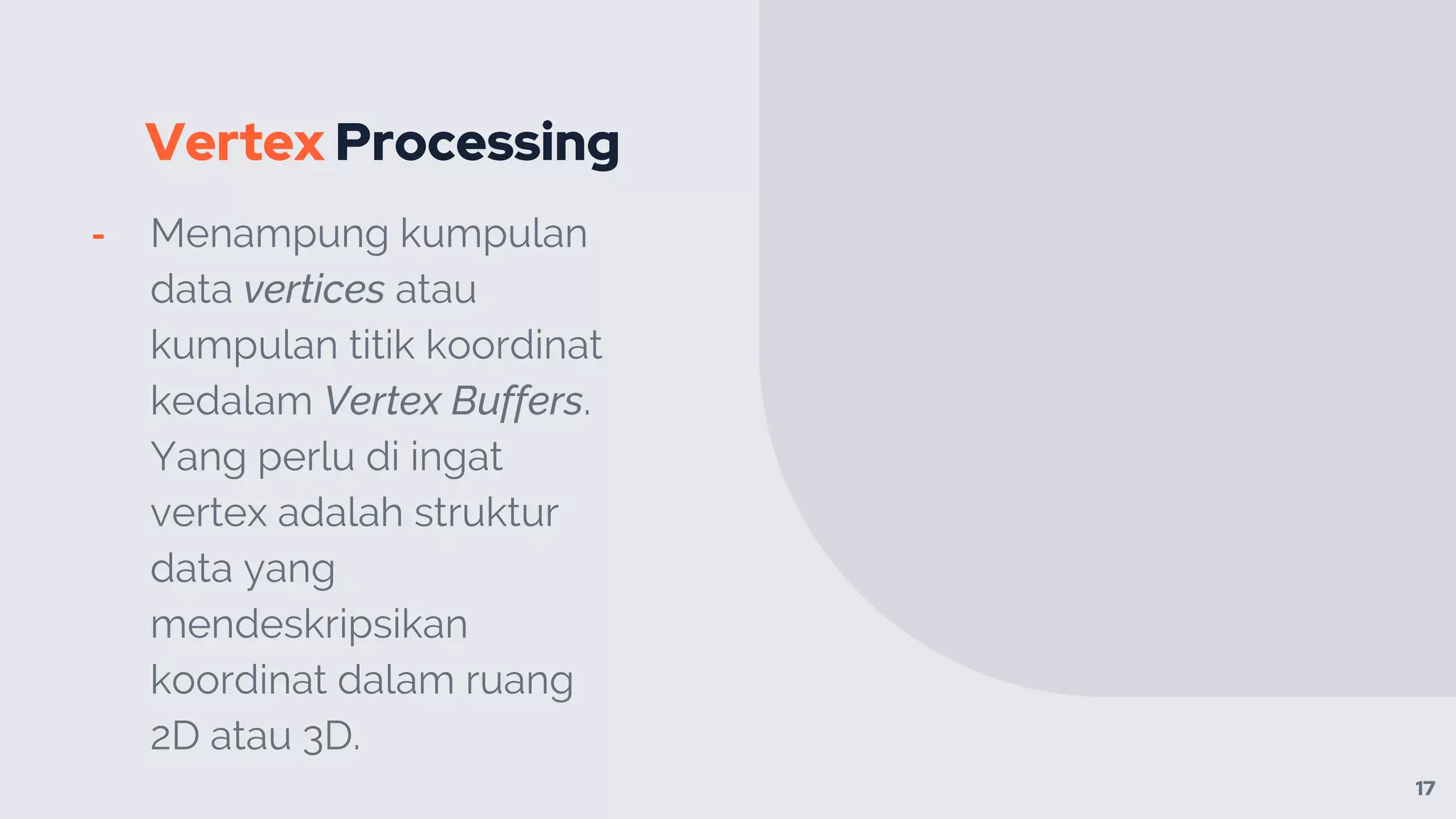 Materi 3 rendering graphic dan game | PPTX