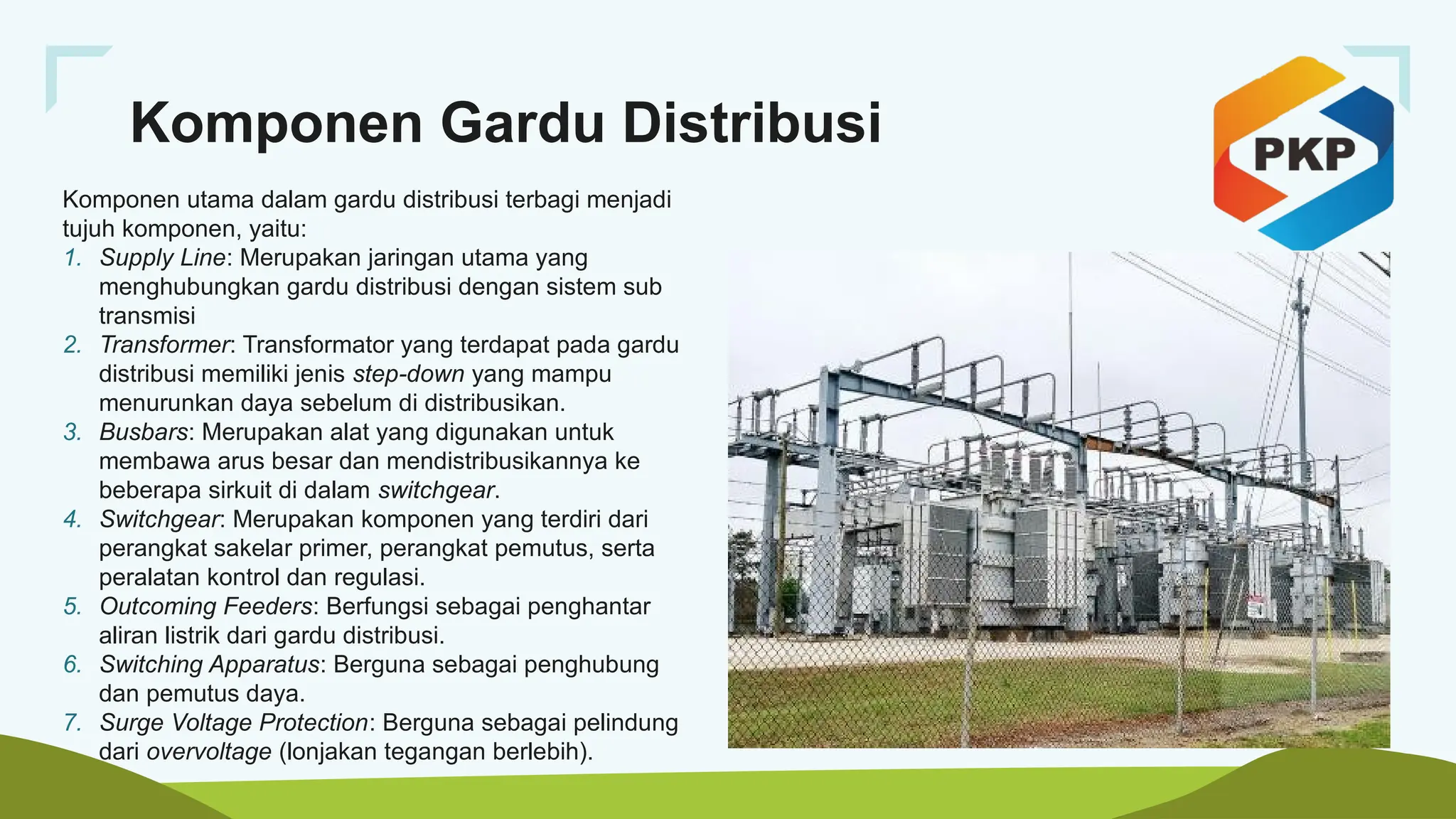 Materi 3 - Sistem Distribusi Jaringan Listrik | PPTX