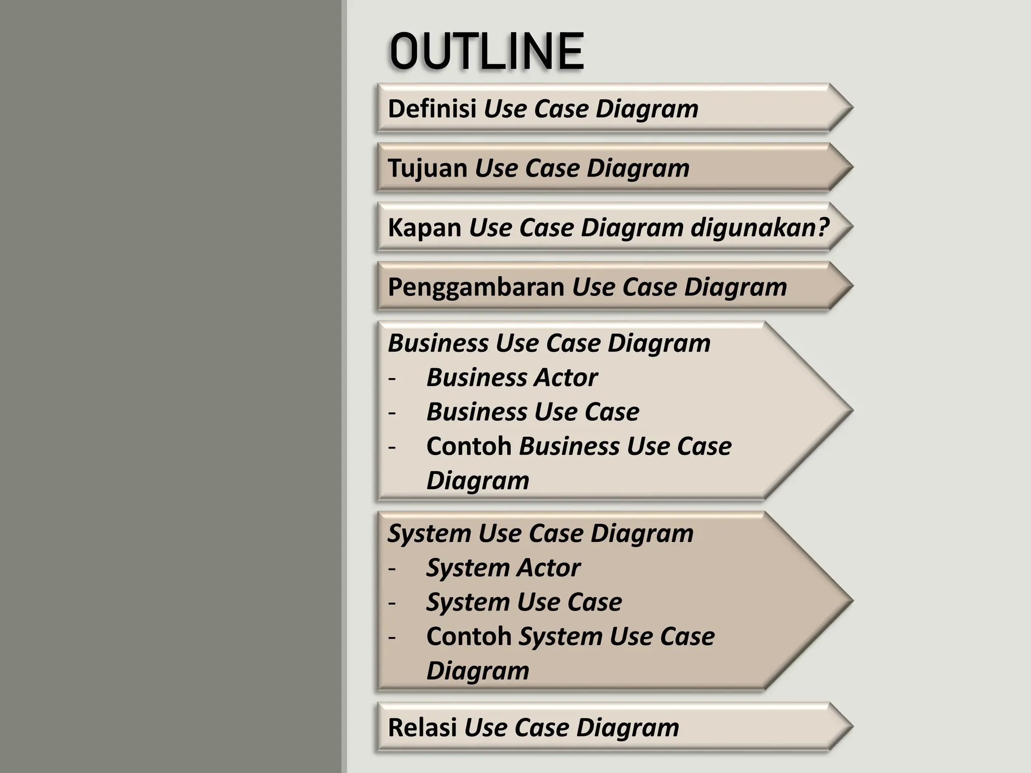materi usecase diagram busienes actor ss | PDF