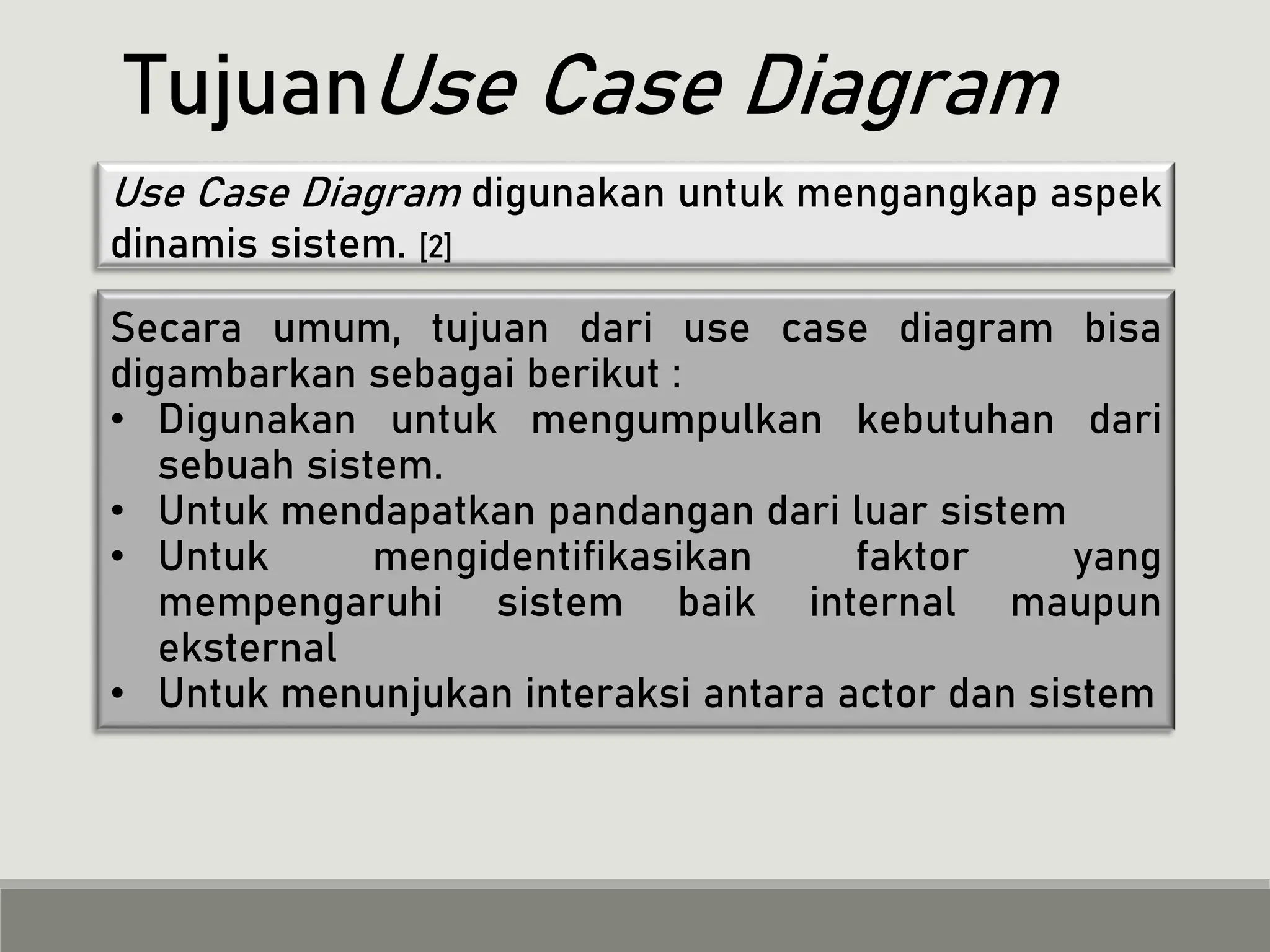 materi usecase diagram busienes actor ss | PDF