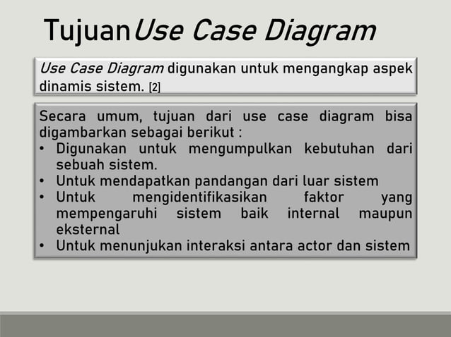 Materi 3 Usecase Diagram businues actorr | PPT
