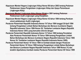 Materi Kuliah Analisis Dampak Lingkungan | PPT