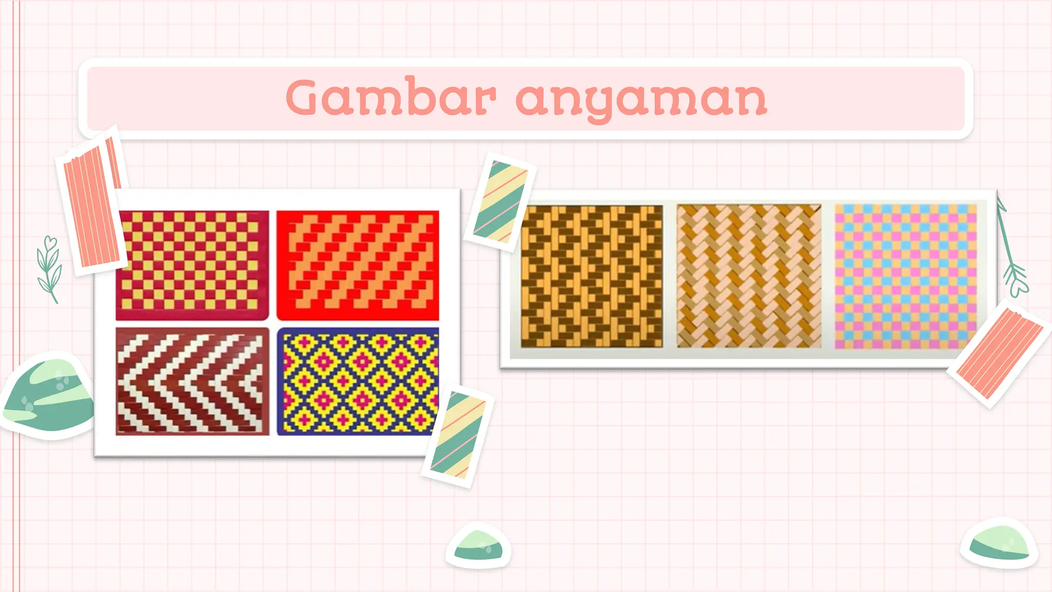 Anyaman kelas 5 TAHUN 2024 KERAJINAN ANYAMAN | PDF